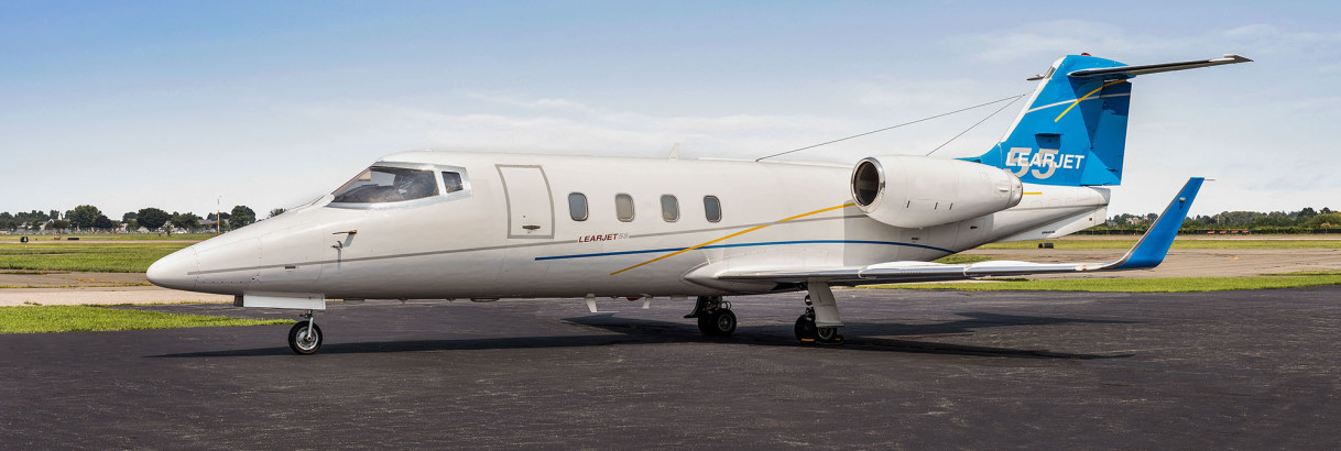 Learjet 55 jet charter | Aircraft Hire | Mercury Jets