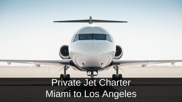 Private Jet Miami to Los Angeles - Mercury Jets