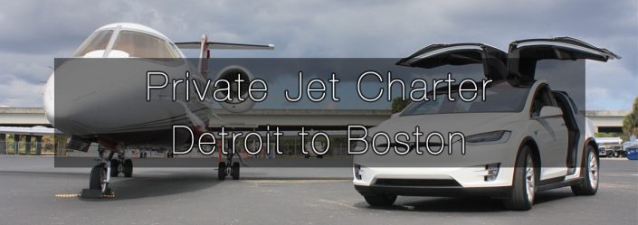 Private Jet Charter Detroit to Boston | Mercury Jets