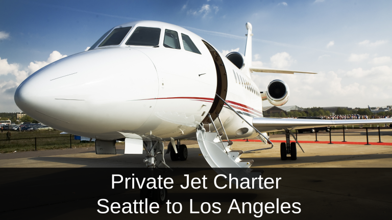 Private Jet Seattle to Los Angeles | Mercury Jets