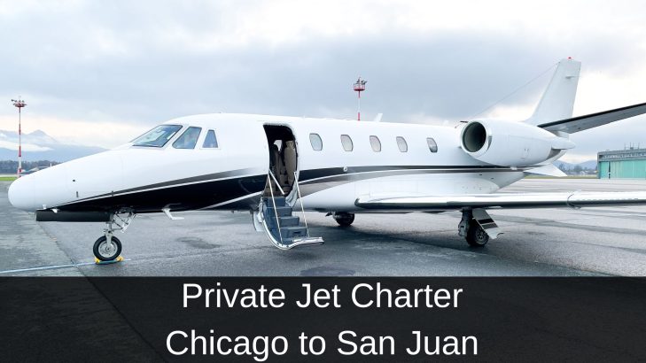 Private Jet Chicago to San Juan | Mercury Jets