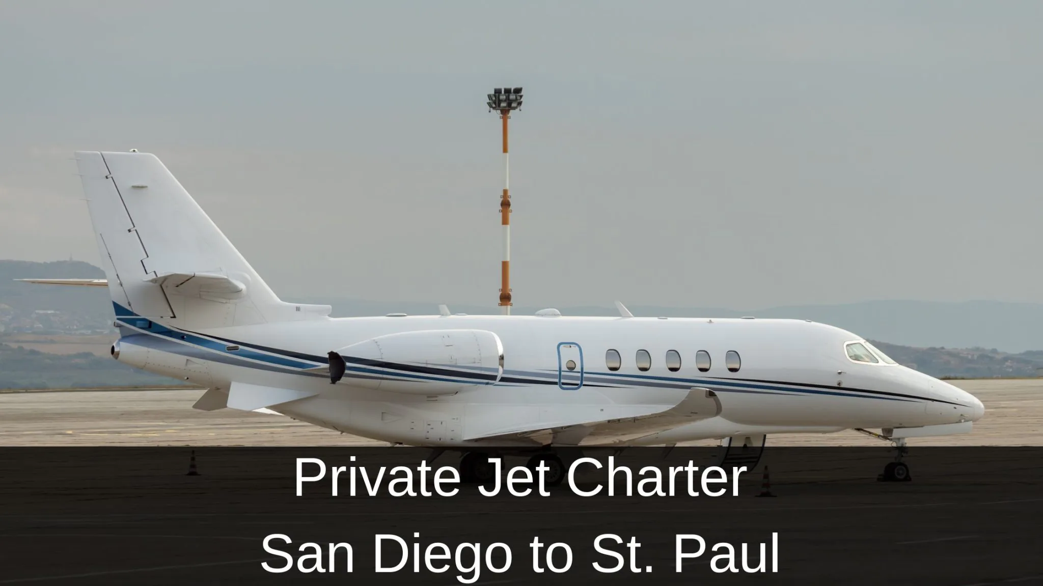 Private Jet San Diego to St. Paul | Mercury Jets