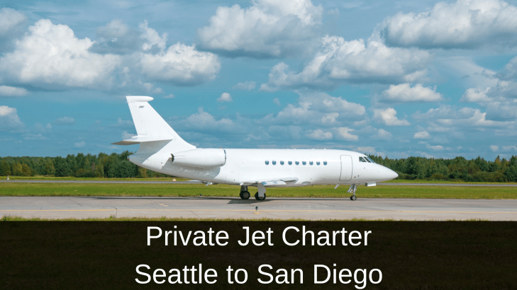 Private Jet Seattle to San Diego | Mercury Jets